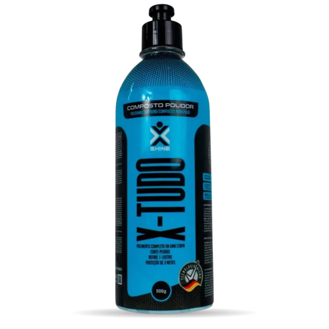 X TUDO COMPOSTO POLIDOR X-SHINE 500GR - Loja Renove