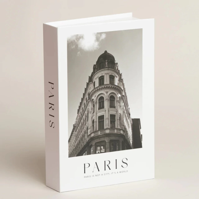 Libro caja cierre magnetico Paris city - Kivo Deco