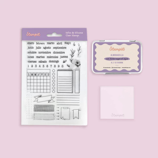 Kit Bullet Journal Silicona - Comprar en Stampit