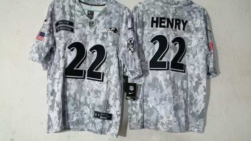 Jersey Baltimore Ravens Masculina - Salute to Service 2024