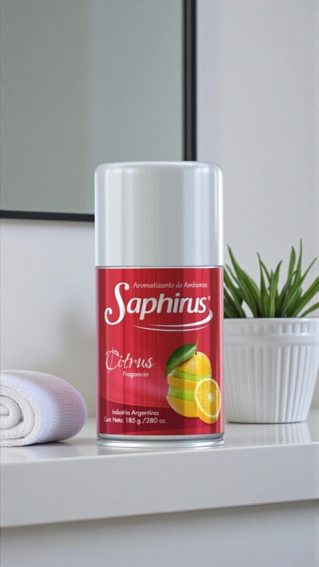 Saphirus Air Freshener Spray – Long-Lasting Fragrance for Home & Off