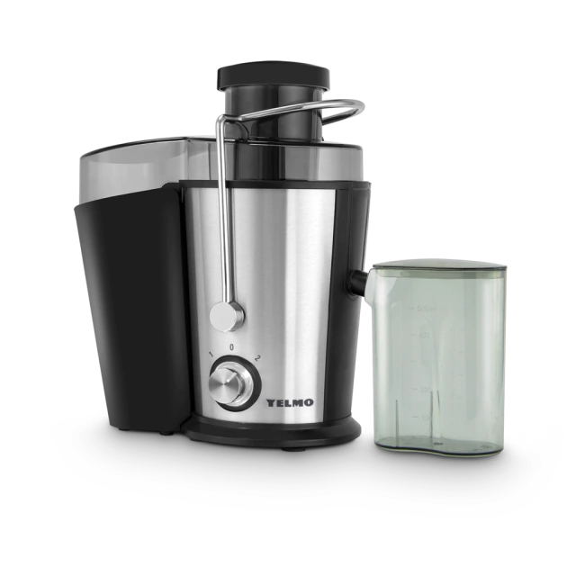 Juguera JG-1707 800W Acero Inoxidable, 2 Velocidades y Seguridad