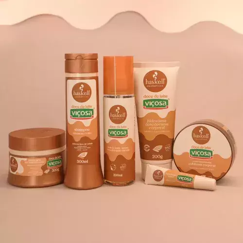 MASCARA DE TRATAMENTO - DOCE DE LEITE - KASKELL VIÇOSA 300G