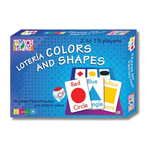 Lotería Colors and Shapes | Aprende colores y formas en inglés